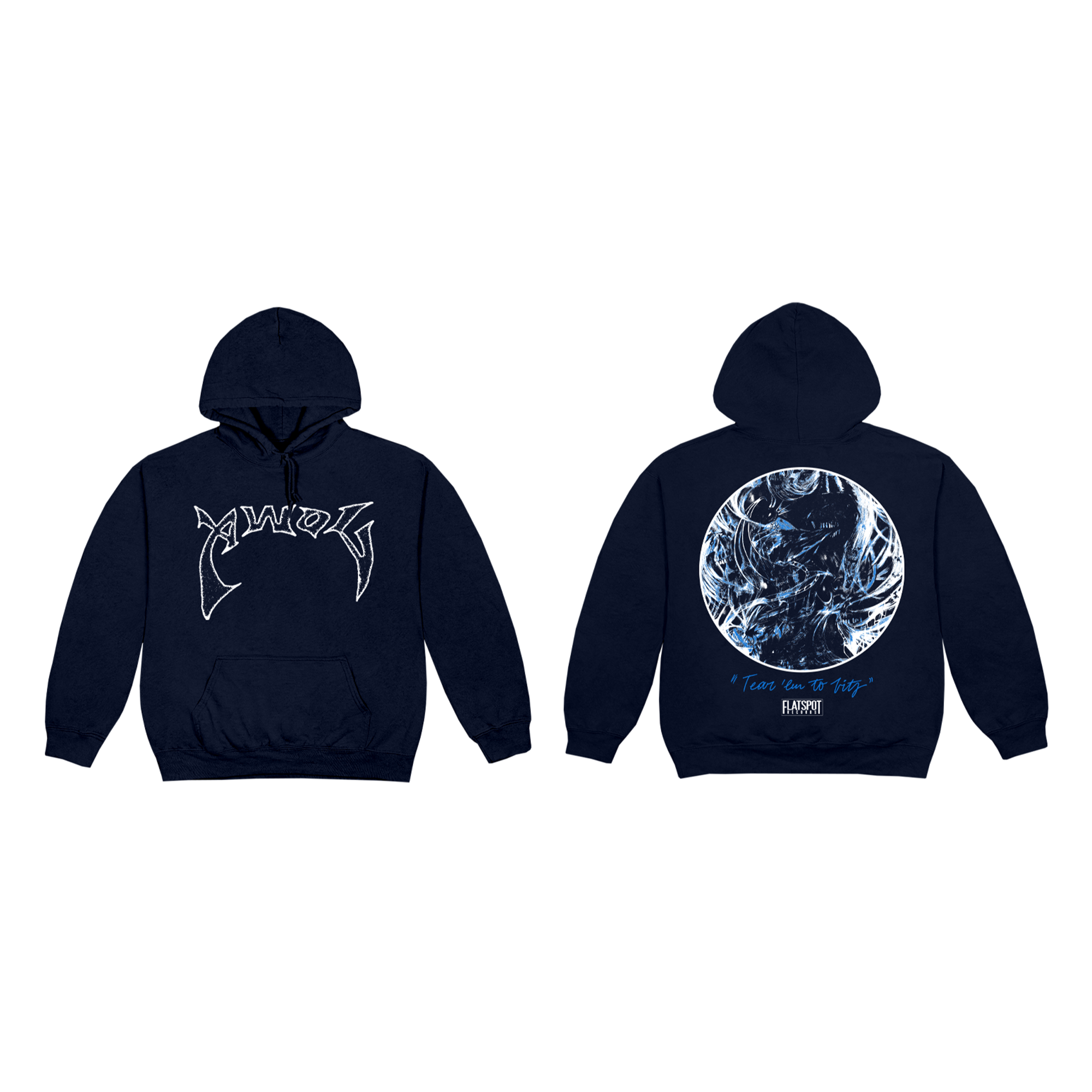 AWOL - Logo Hoodie – Flatspot Records