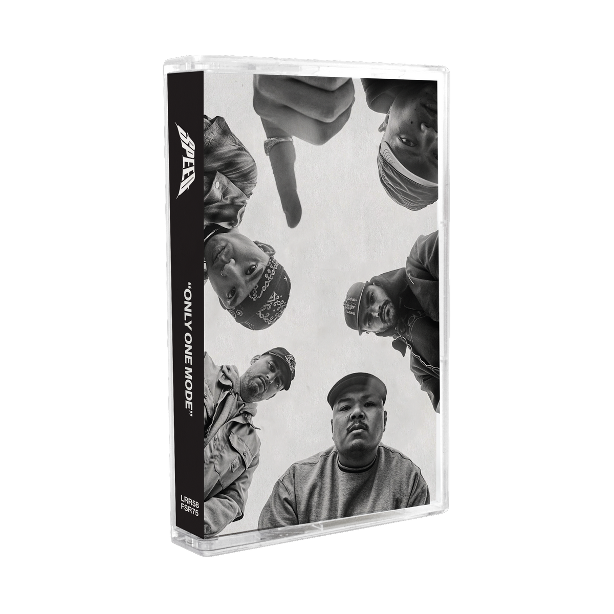 SPEED - ONLY ONE MODE Clear Cassette – Flatspot Records